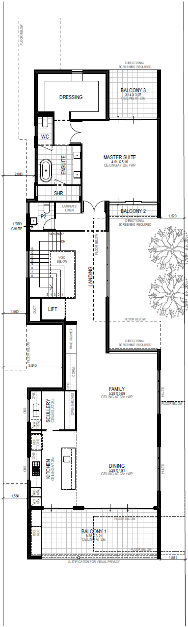 Reverse Living Home Designs & Floor Plan Examples