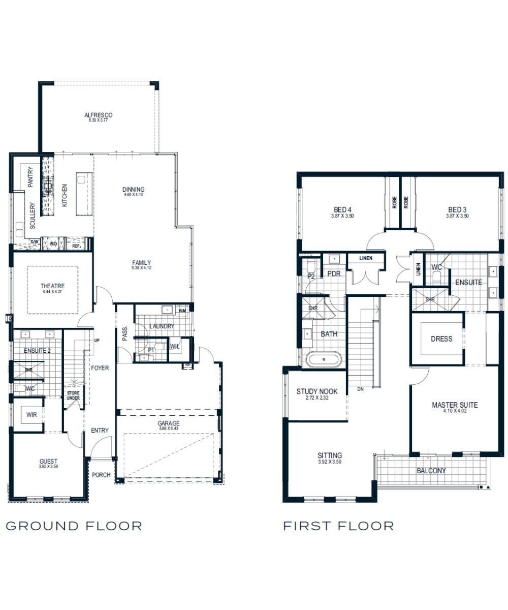 Desirable Floor Plan And High End Finishes Georgia Georgian House